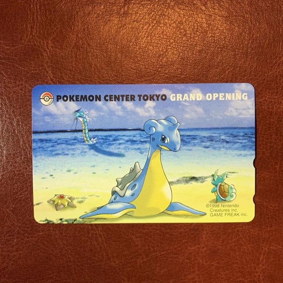 Games | Pokemon Center Tokyo Grand Opening Anniversary Telephone Card ...